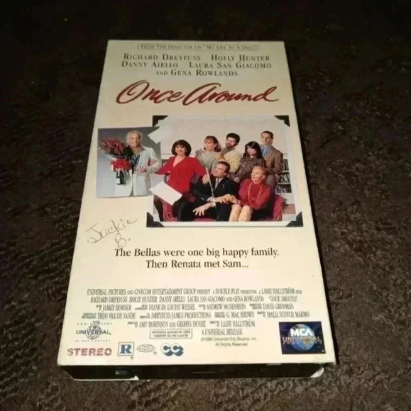 VHS | Other | 525 Once Around Vhs 991 | Poshmark